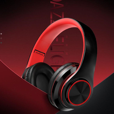 Wireless bluetooth headset glowing volcano pattern | Headphone ...